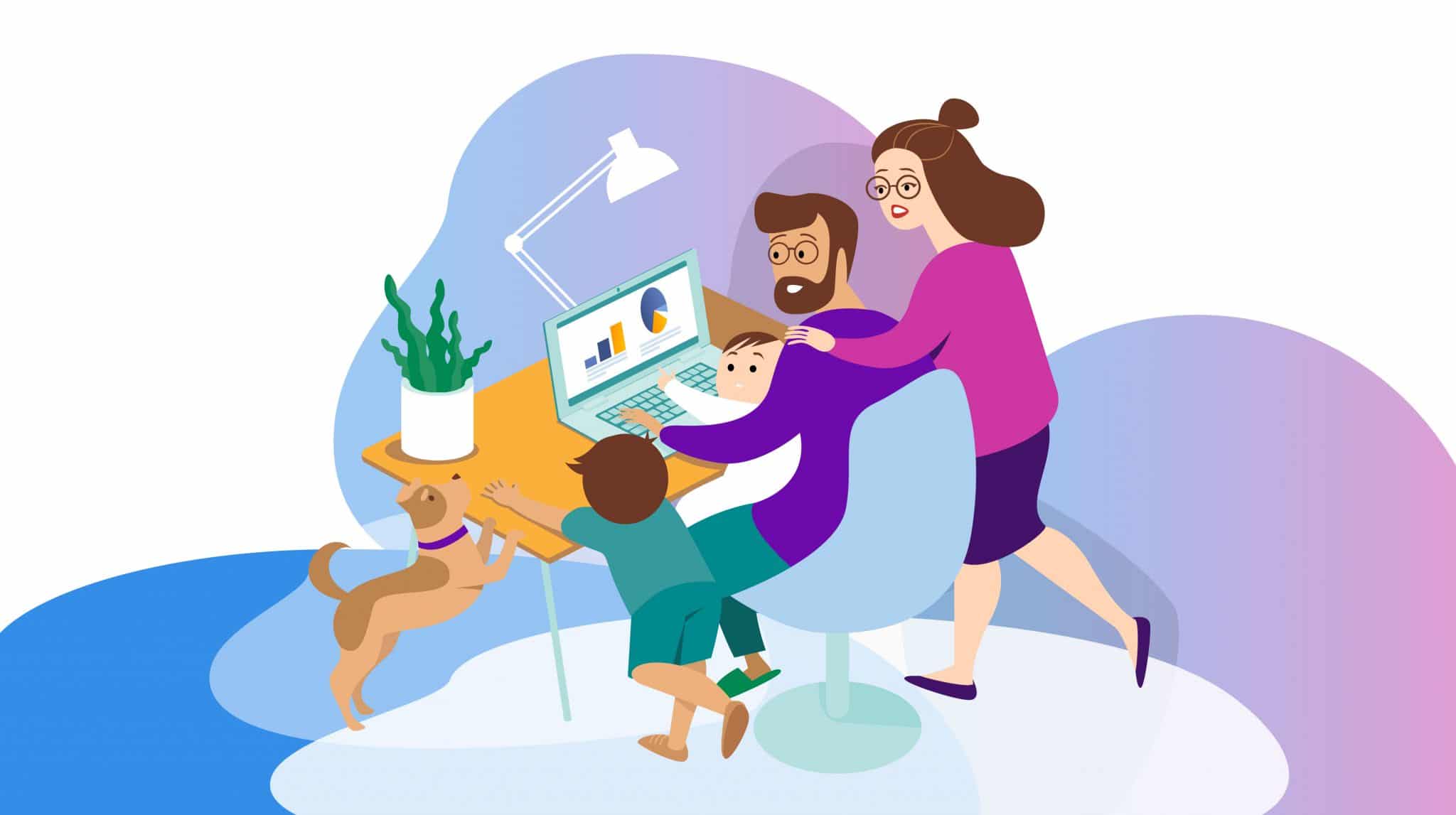 How To Work From Home With Kids Bookkeepers